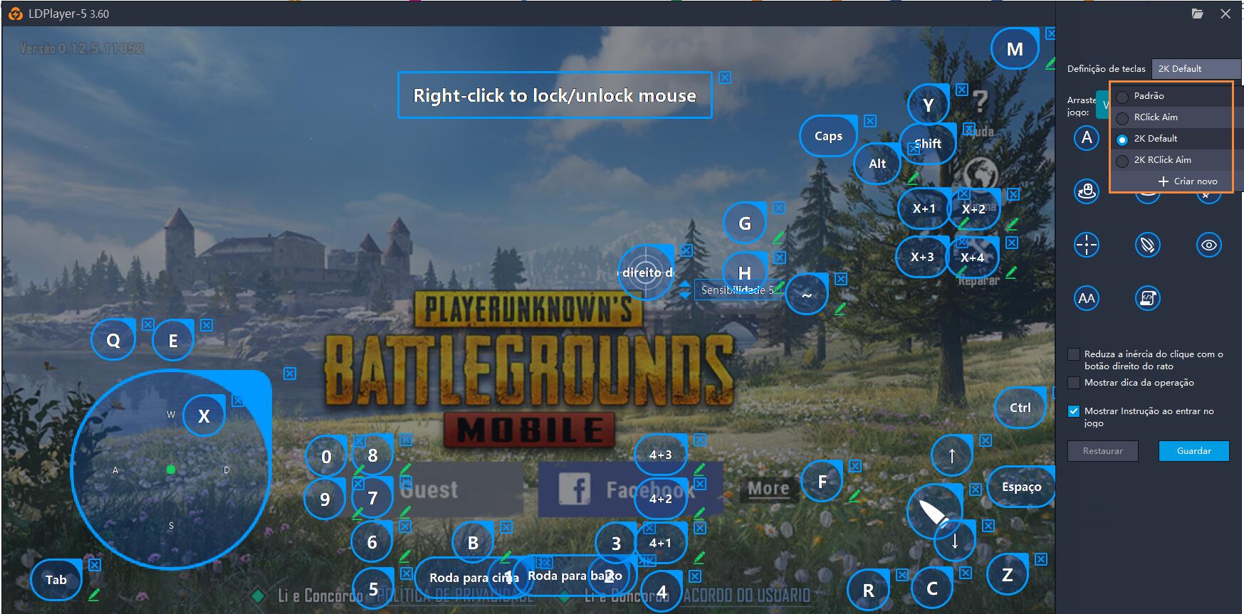 Introdução sobre mapeamento de PUBG MOBILE-LDPlayer